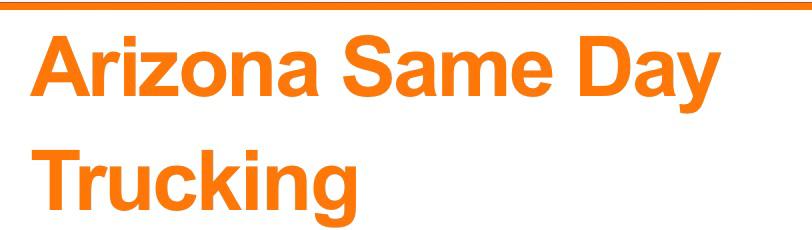 The Big List Of All Arizona Trucing Companies. - Americas Driving Force